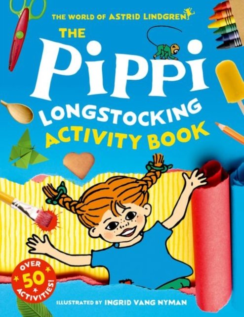 The Pippi Longstocking Activity Book - Astrid Lindgren | Książka w Empik