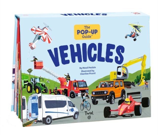 The Pop-Up Guide. Vehicles - Maud Poulain | Książka w Empik