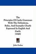 The Principles of Gaelic Grammar: With the Definitions, Rules, and ...