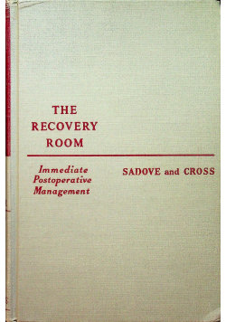 The recovery room - W.B. Saunders Company | Książka w Empik