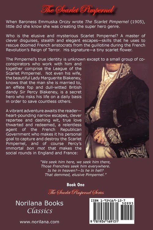 The Scarlet Pimpernel (Book 1 of The Scarlet Pimpernel Series) - Orczy ...