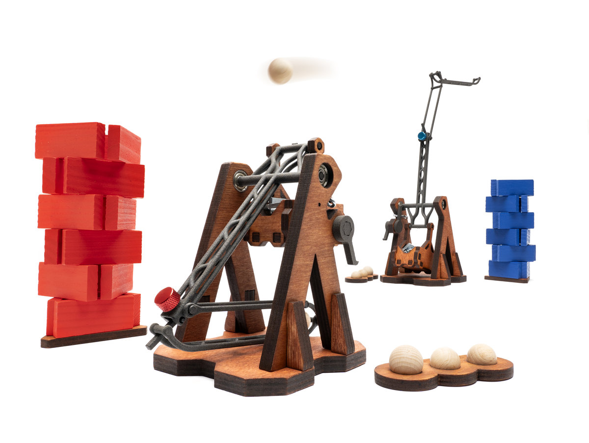 The Siege MINI - Gra / Zabawka Edukacyjna (Trebusze) Zestaw - Wicked ...