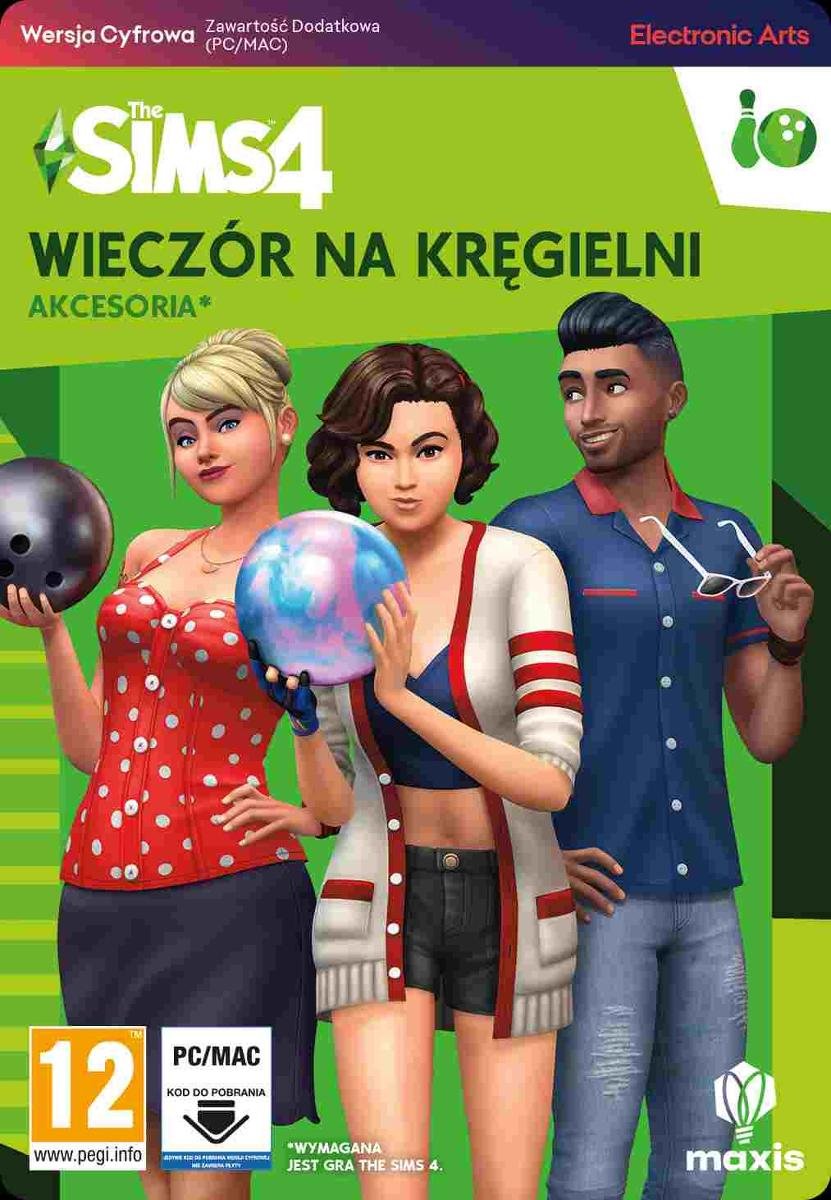 The Sims 4: Wieczór na kręgielni PC - akcesoria - kod - Electonic Arts ...