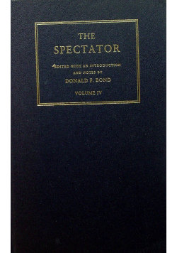 The spectator volume IV - Oxford | Książka w Empik