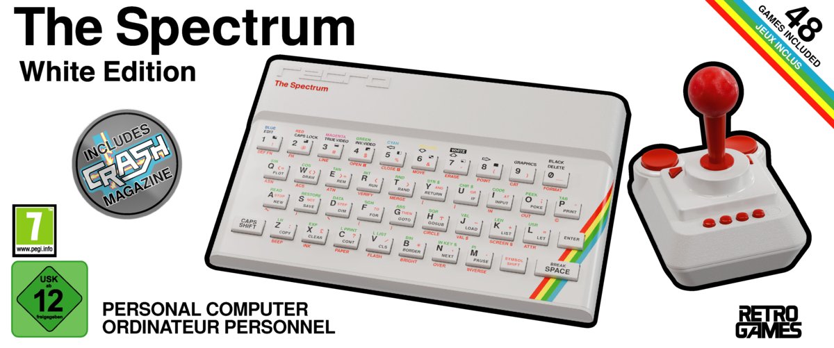 The Spectrum White Edition - Retro Games Limited | Gry i programy Sklep ...