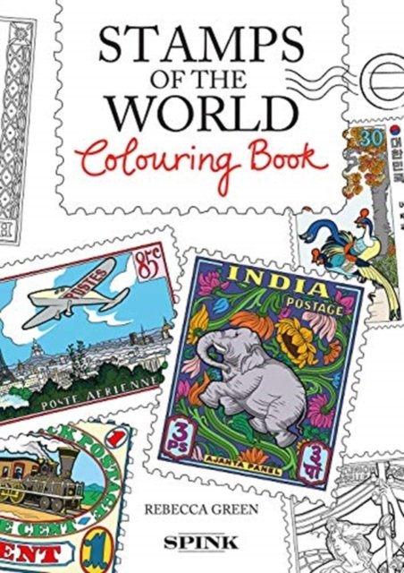 The Stamps of the World Colouring Book - Rebecca Green | Książka w Empik