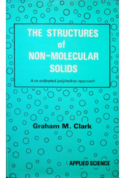 The structures of non molecular solids - | Książka w Empik