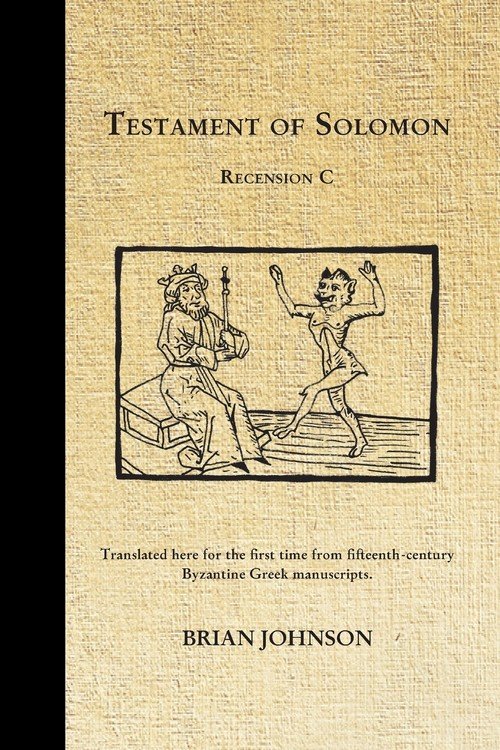 The Testament of Solomon - Johnson Brian | Książka w Empik