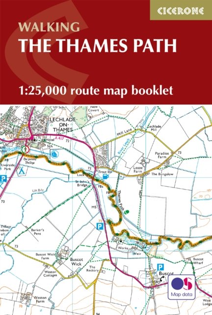 The Thames Path Map Booklet: 1:25,000 OS Route Map Booklet - Leigh ...