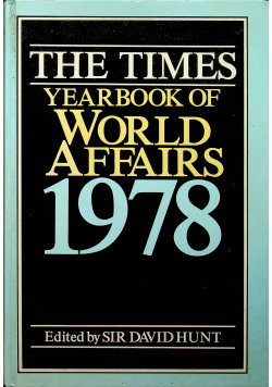 The times yearbook of world affairs - Opracowanie zbiorowe | Książka w ...