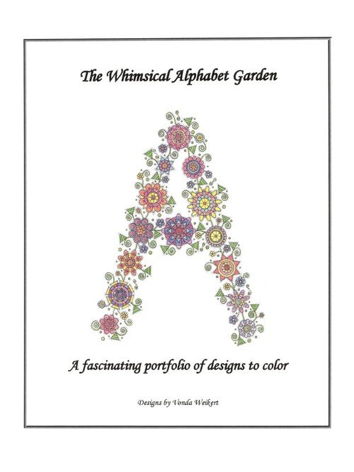 The Whimsical Alphabet Garden - Weikert Vonda | Książka w Empik