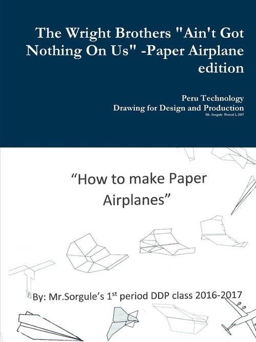 The Wright Brothers Paper Airplane edition - Sorgule Leif | Książka w Empik
