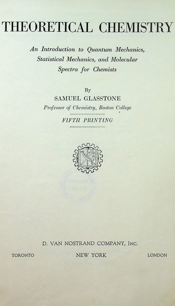 Theoretical chemistry 1948r - W opisie | Książka w Empik