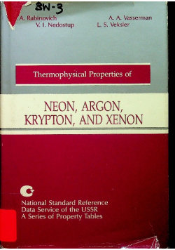 Thermophysical Properties of Neon Argon Krypton and Xenon - Opracowanie zbiorowe | Książka w Empik