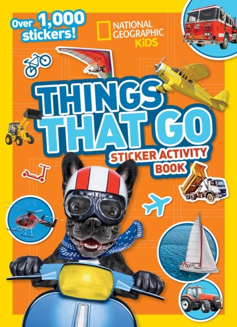 Things That Go Sticker Activity Book + over 1,000 Stickers ...
