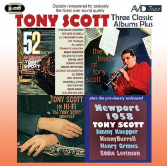 Three Classic Albums Plus: Tony Scott - Scott Tony | Muzyka Sklep EMPIK.COM