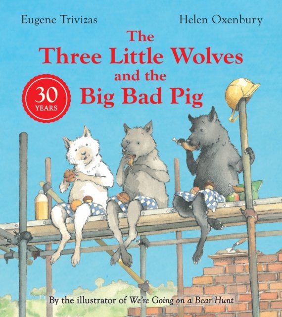 Three Little Wolves And The Big Bad Pig - Eugene Trivizas | Książka w Empik