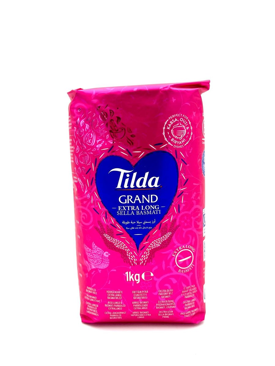 Tilda Grand Extra long basmati Sella rice 1kg - Inna marka | Sklep ...