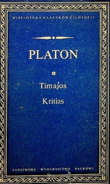 Timajos Kritias - Platon | Książka w Empik
