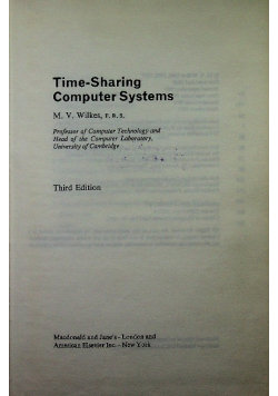 Time- Sharing computer systems - | Książka w Empik
