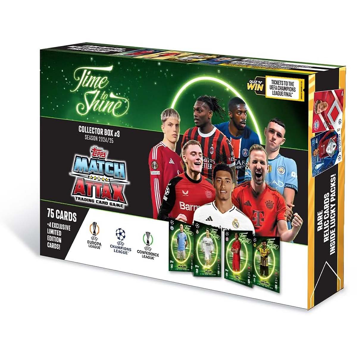 Time to Shine Collector Box Topps UEFA Champions League Match Attax ...