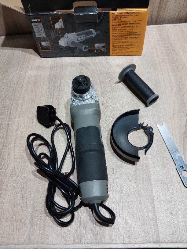 TITAN TTB878GRD szlifierka kątowa 115 mm 750W FLEX DIAX BDB STAN ...