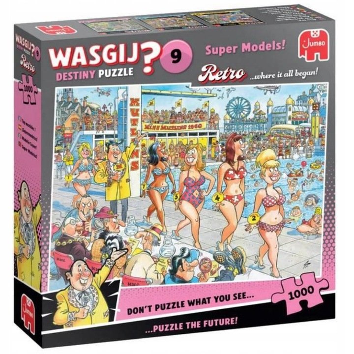 Tm Toys Tmt Puzzle 1000 Wasgij Retro Modelki 02828 - Jumbo | Sklep ...