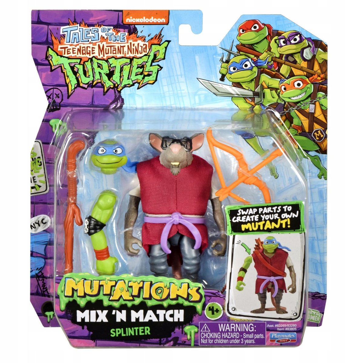 Tmnt - Tales Of The Teenage Mutant Ninja Turtles Mix N Match Basic ...