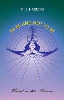 To Be And Not To Be - Harding Douglas Edison | Książka w Empik