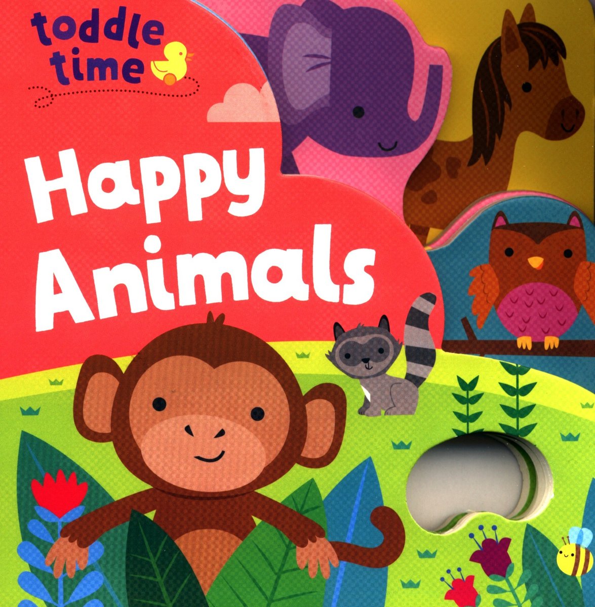 Toddle Time. Happy Animals - Opracowanie zbiorowe | Książka w Empik