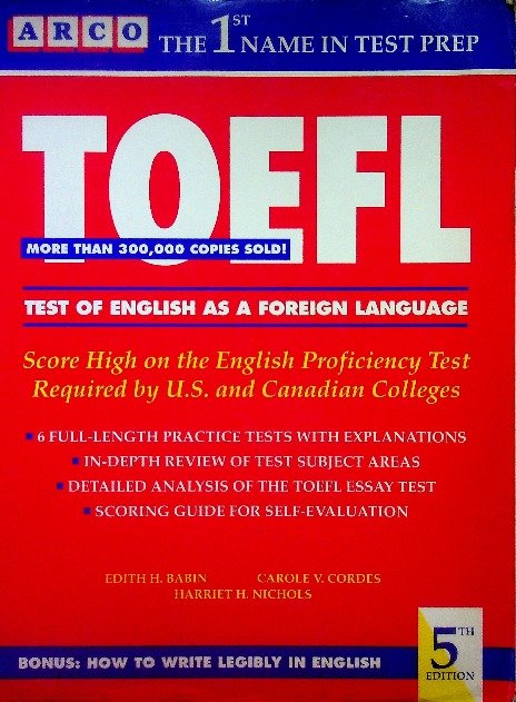 Toefl: Test of English As a Foreign Language - W opisie | Książka w Empik