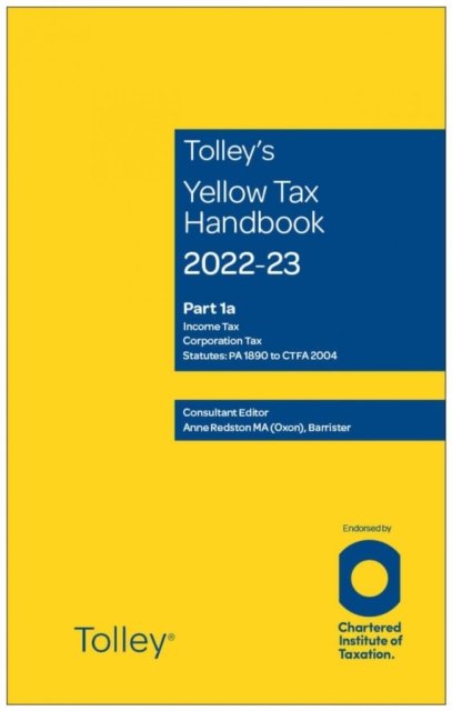 Tolleys Yellow Tax Handbook 2022-23 - Opracowanie zbiorowe | Książka w ...