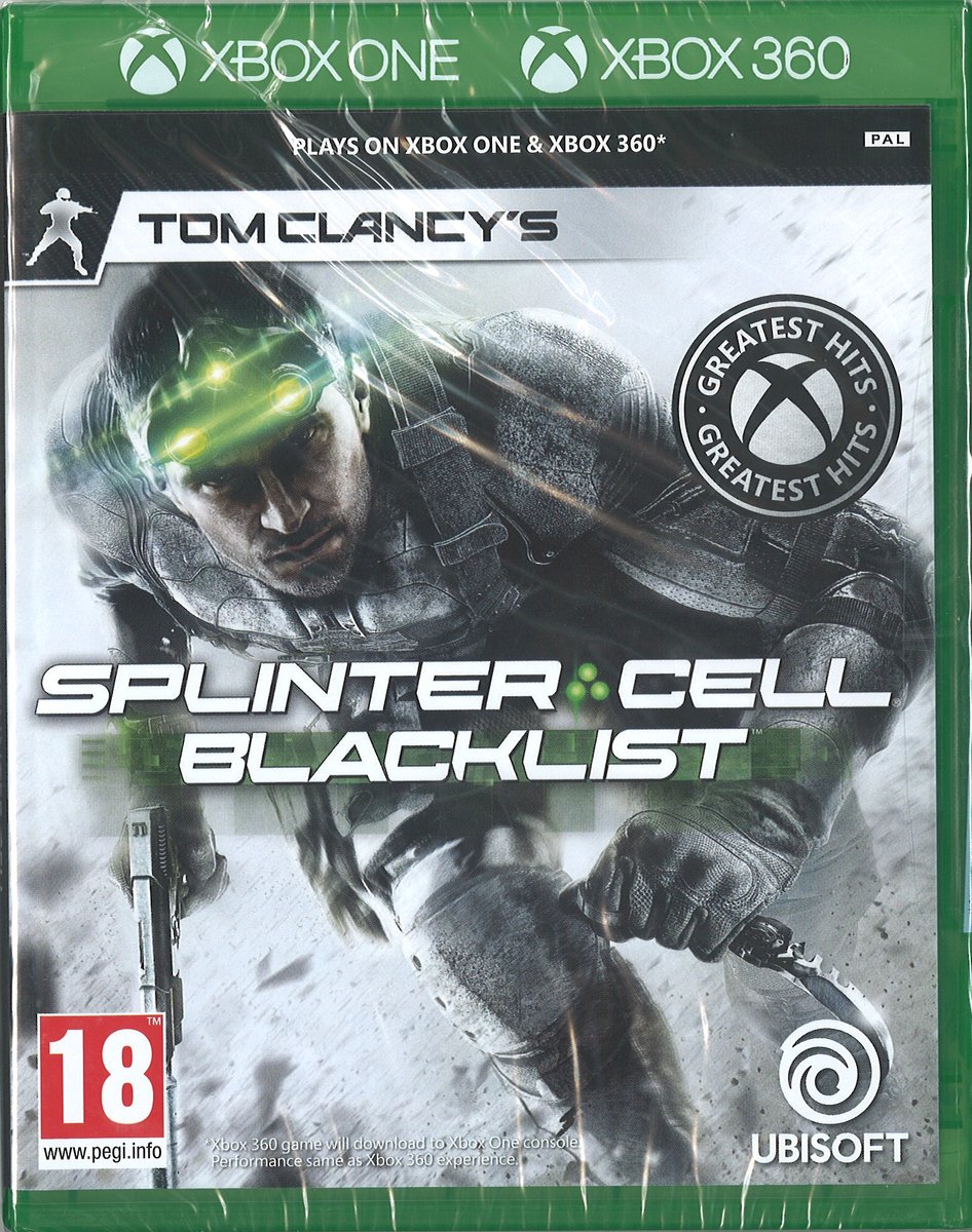 Tom Clancy'S Splinter Cell Blacklist - Xbox 360 / Xbox One - Ubisoft ...