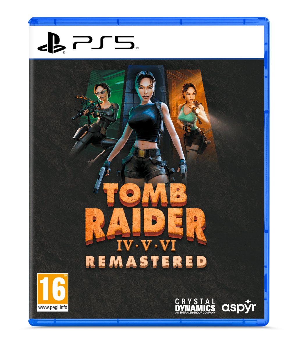 Tomb Raider IV-VI Remastered Starring Lara Croft - Aspyr, Crystal ...
