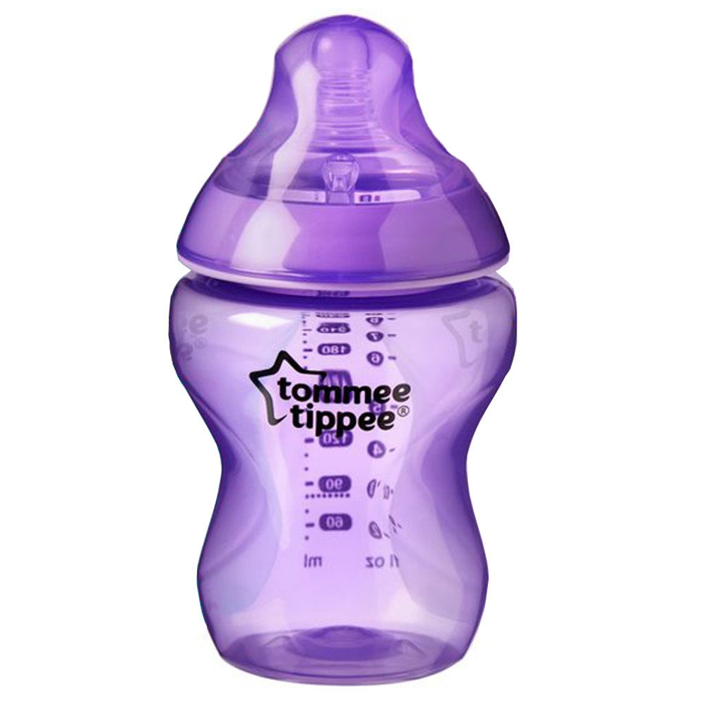 Tommee Tippee Butelka antykolkowa 260ml 1 sztuka fioletowa - Tommee Tippee | Sklep EMPIK.COM