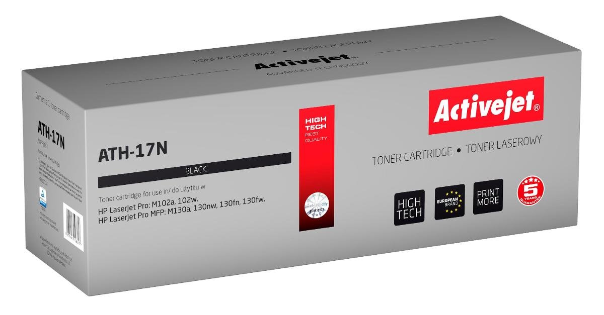 Toner ACTIVEJET ATH-17N (HP 17A/CF217), czarny, 1600 str. - Activejet ...