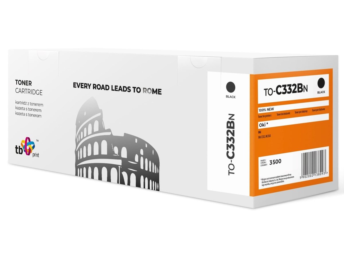 Toner do OKI C332 TO-C332BN BK 100% nowy - Inna marka | Sklep EMPIK.COM