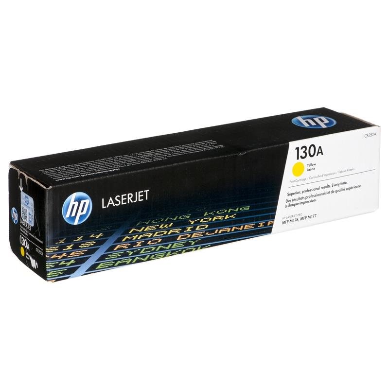 Toner HP CF352A, żółty, 1000 str. - HP | Sklep EMPIK.COM