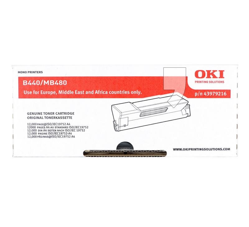 Toner OKI czarny MB480 - OKI | Sklep EMPIK.COM