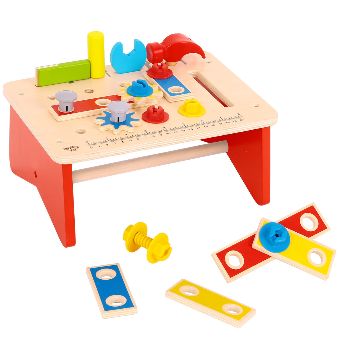 Tooky Toy, drewniany stół warsztatowy z narzędziami - Tooky Toy | Sklep ...