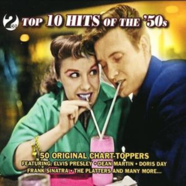 Top 10 Hits Of The '50s: 50 Original Chart Toppers - Various Artists ...