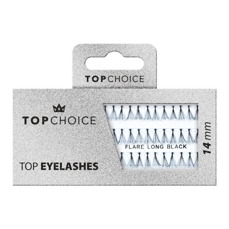TOP CHOICE,Top Eyelashes kępki rzęs Flare Long Black 14mm 37948 | Sklep ...