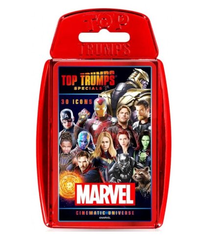 Top Trumps, Marvel Cinematic Universe, gra karciana, 30 kart - Top ...