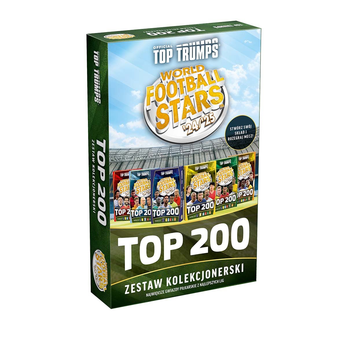 TOP TRUMPS World Football Stars - edycja kolekcjonerska, gra karciana ...