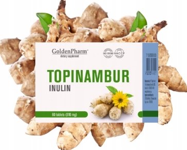 Topinambur Inulina Prebiotyk Wsparcie Jelit Mikrobiom 60 tabl. | Sklep ...