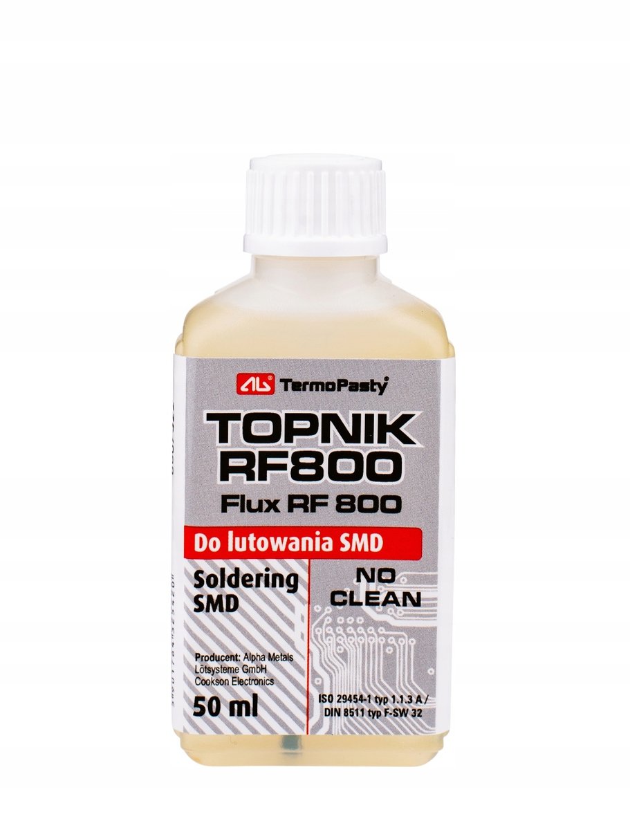 Topnik RF800 AG DO LUTOWANIA KWAS LUTOWNICZY Z PĘDZELKIEM - Inna marka ...