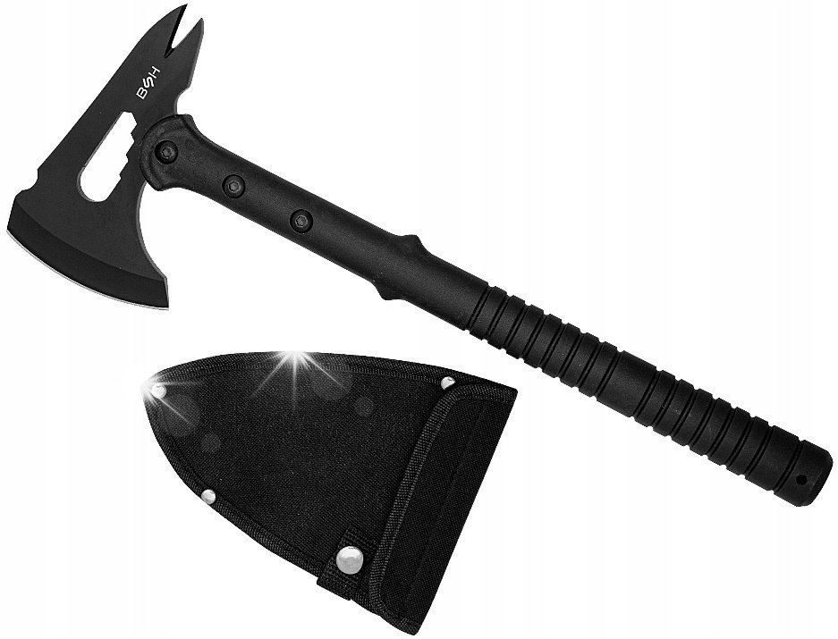 TOPOREK NÓŻ SIEKIERA MACZETA TOMAHAWK TOPÓR + ETUI - Inna marka | Sport ...