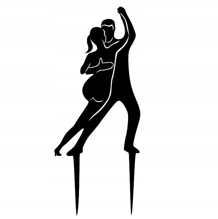 Topper para tańcząca tancerze taniec kizomba - Pamario | Przyjęcia i ...