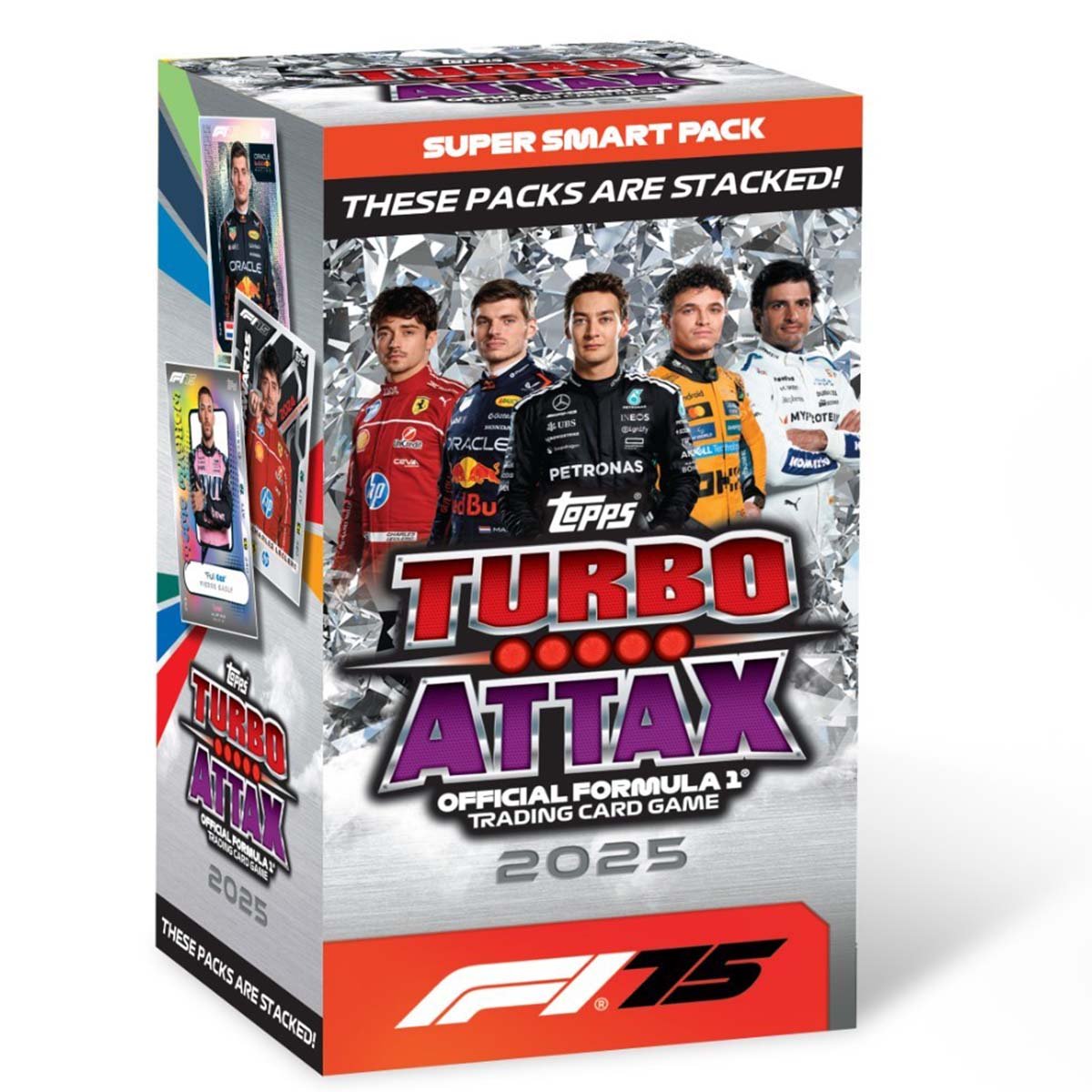 Topps TCG F1 Turbo Attax 2025 Super Smart Pack - 105 kart - Topps ...