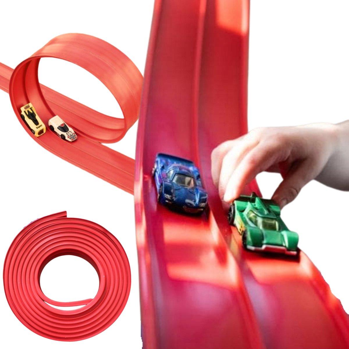 Tor Wyścigowy Dla Autek Samochodzików 4m Turborace Tor Prędkości - Jojoy | Sklep EMPIK.COM